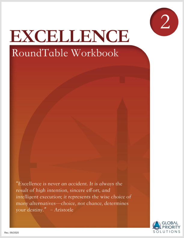 Excellence Module 1 - Global Priority Solutions Values